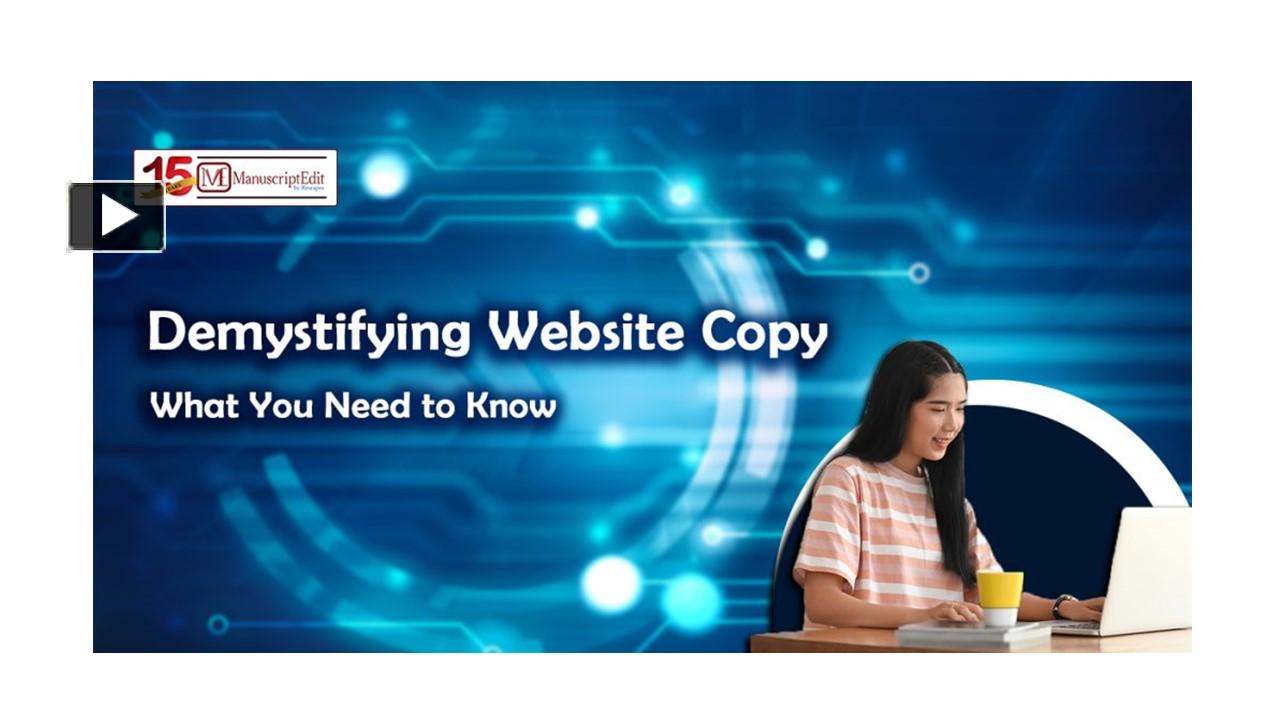 PPT – Demystifying Website Copy: What You Need to Know PowerPoint presentation | free to ...