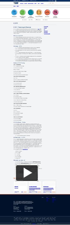 C C Training In Chennai C C Course In Chennai Presentation Free To Download