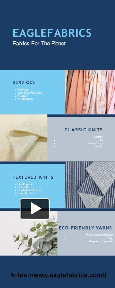 PPT – Eaglefabrics- Fabrics For The Planet PowerPoint presentation | free to download - id ...