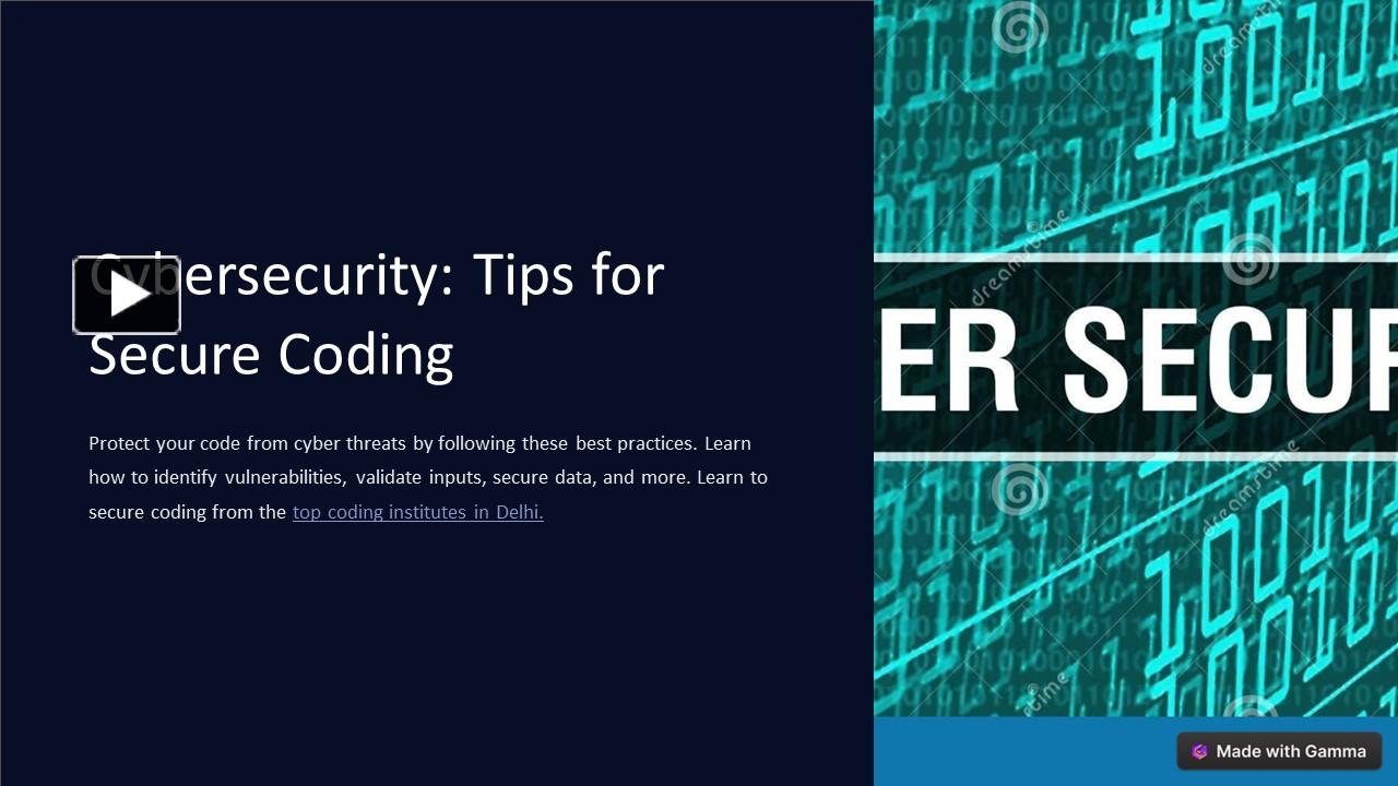 Ppt The Art Of Defensible Code Secure Coding In Cybersecurity 7764