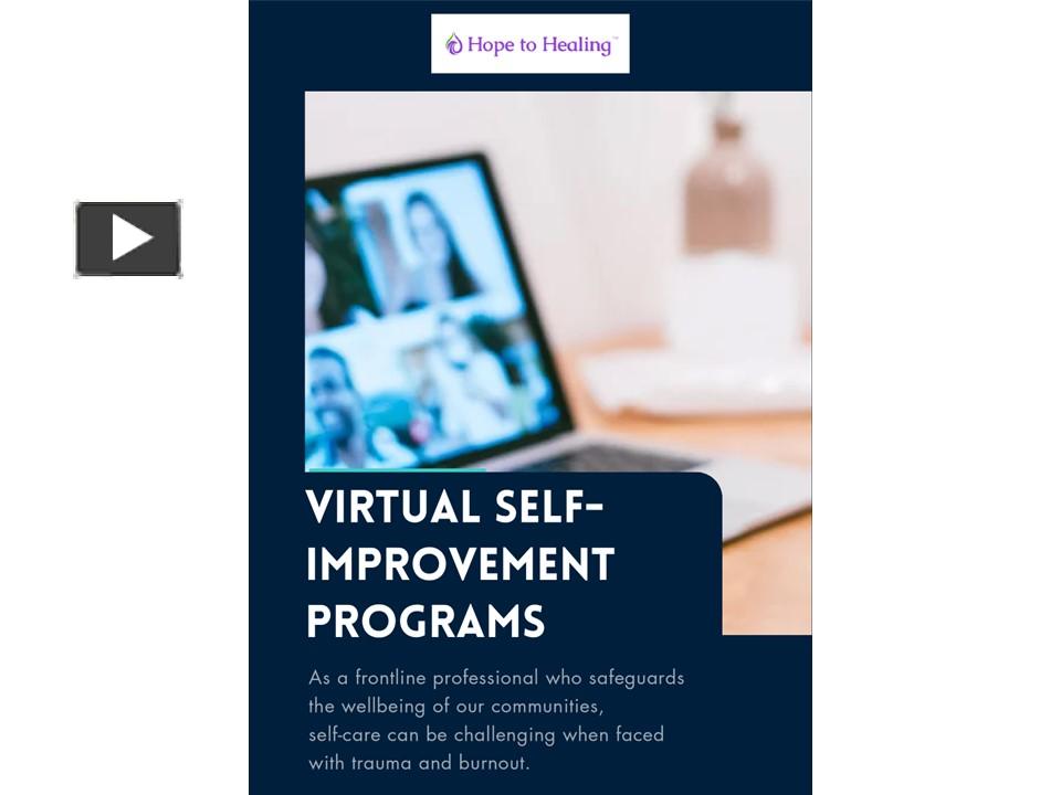 PPT – Explore Our Resiliency-Building Programs | Hope to Healing PowerPoint presentation | free ...