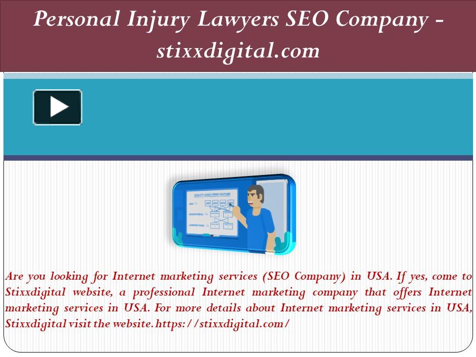 PPT – Personal Injury Lawyers SEO Company - stixxdigital.com (3) PowerPoint presentation | free ...