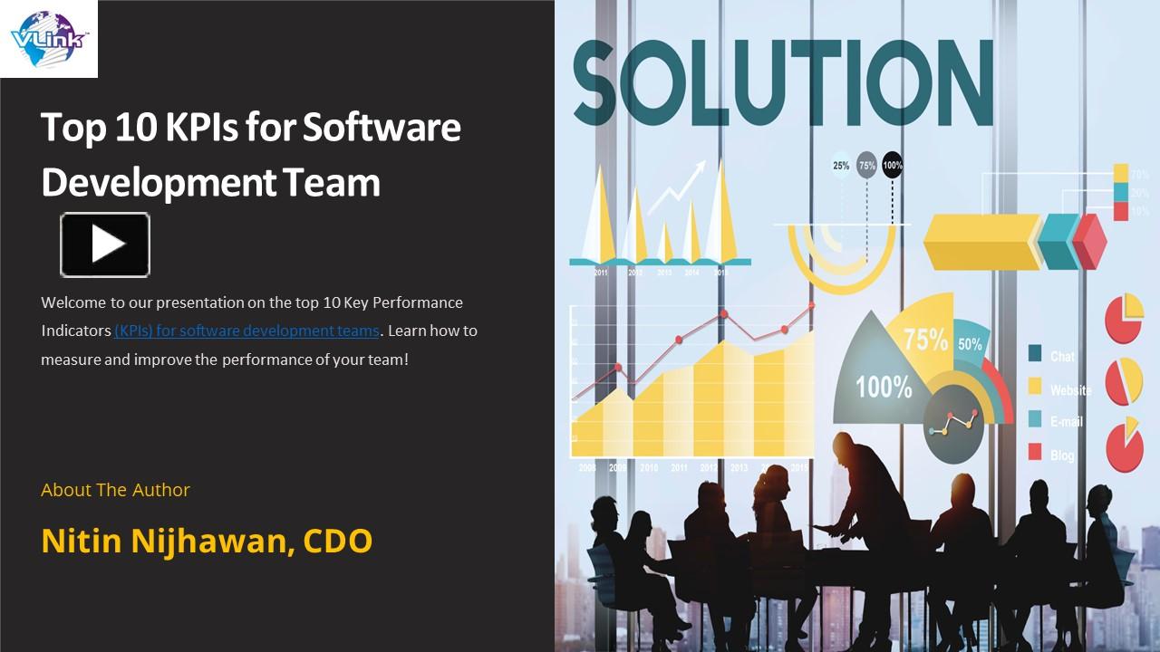 Top 10 KPIs for Software Development Team presentation | free to download