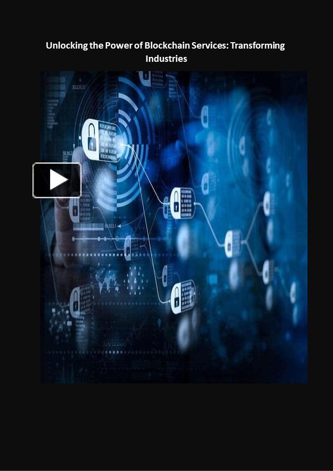 Ppt Blockchain App Development Use Of Blockchain Technology