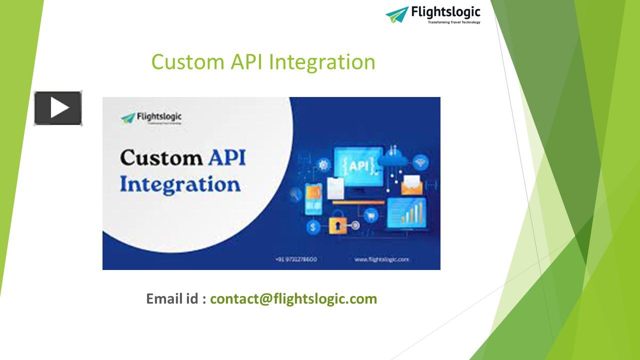 Ppt Custom Api Integration Powerpoint Presentation Free To Download