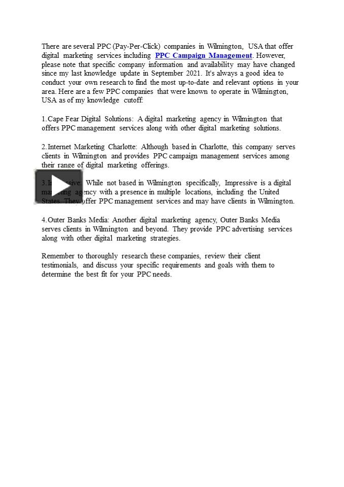 PPT – PPC - Rank My Business PowerPoint presentation | free to download - id: 97a3b0-OTk1N