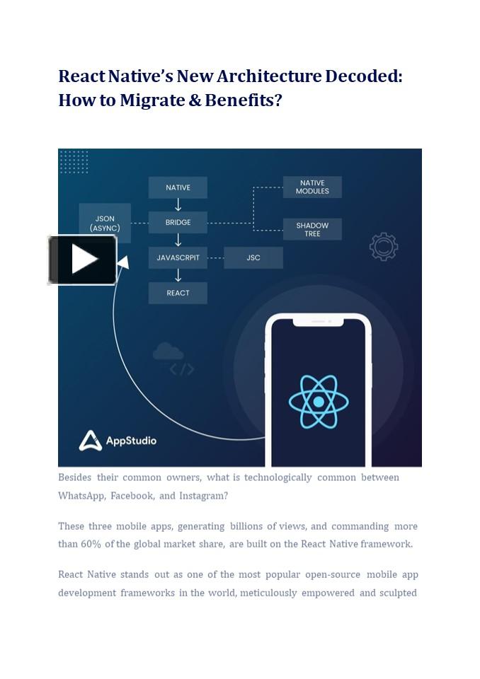 Ppt React Natives New Architecture Decoded How To Migrate