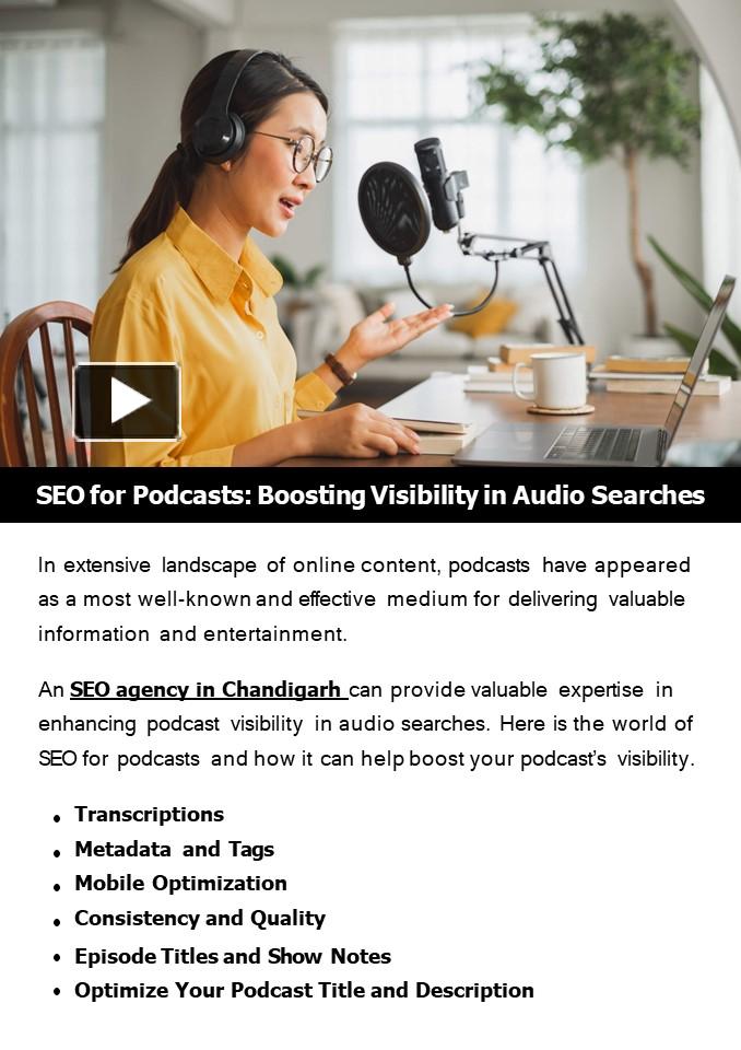 PPT – SEO for Podcasts: Boosting Visibility in Audio Searches ...