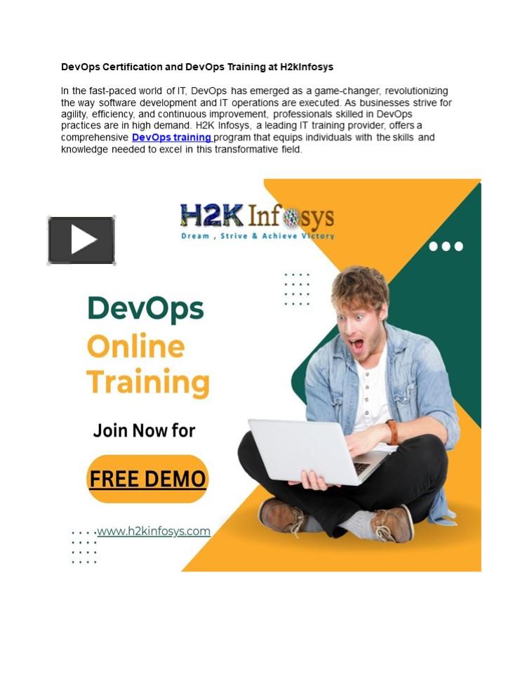 Ppt Devops Certification And Devops Training At H2kinfosys Powerpoint