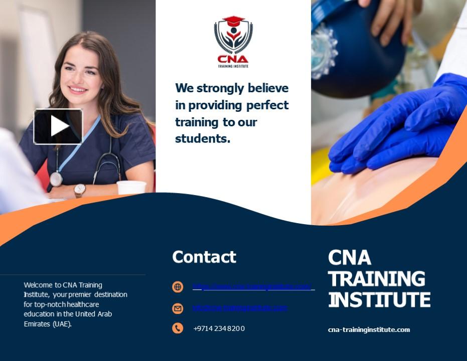 CNA TRAINING INSTITUTE UAE presentation | free to download