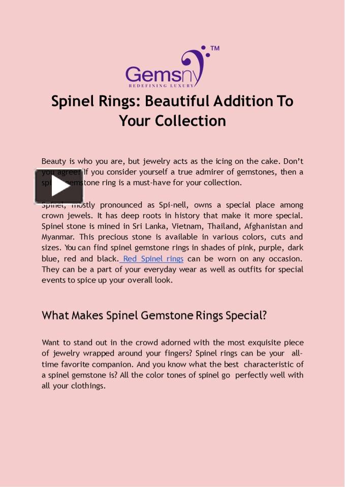 PPT – Where is Spinel stone Found ? PowerPoint presentation | free to download - id: 97bd21-YWUxY