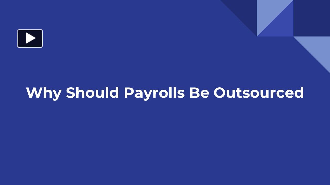 PPT – Outsourcing payroll: a successful way to streamline operations PowerPoint presentation ...