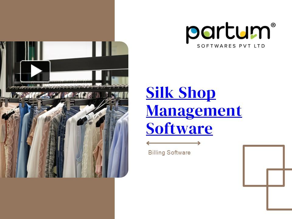 PPT – Silk Shop Management Software - Partum Software's PowerPoint ...