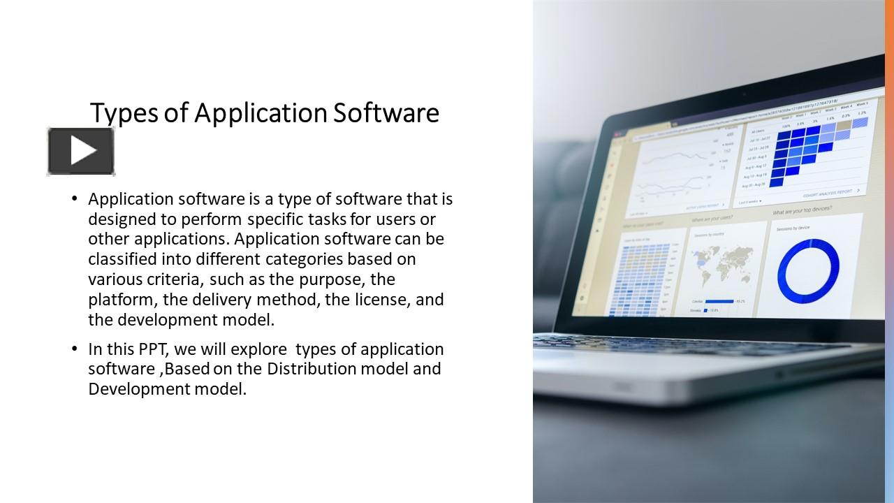 Types of Application Software presentation | free to download
