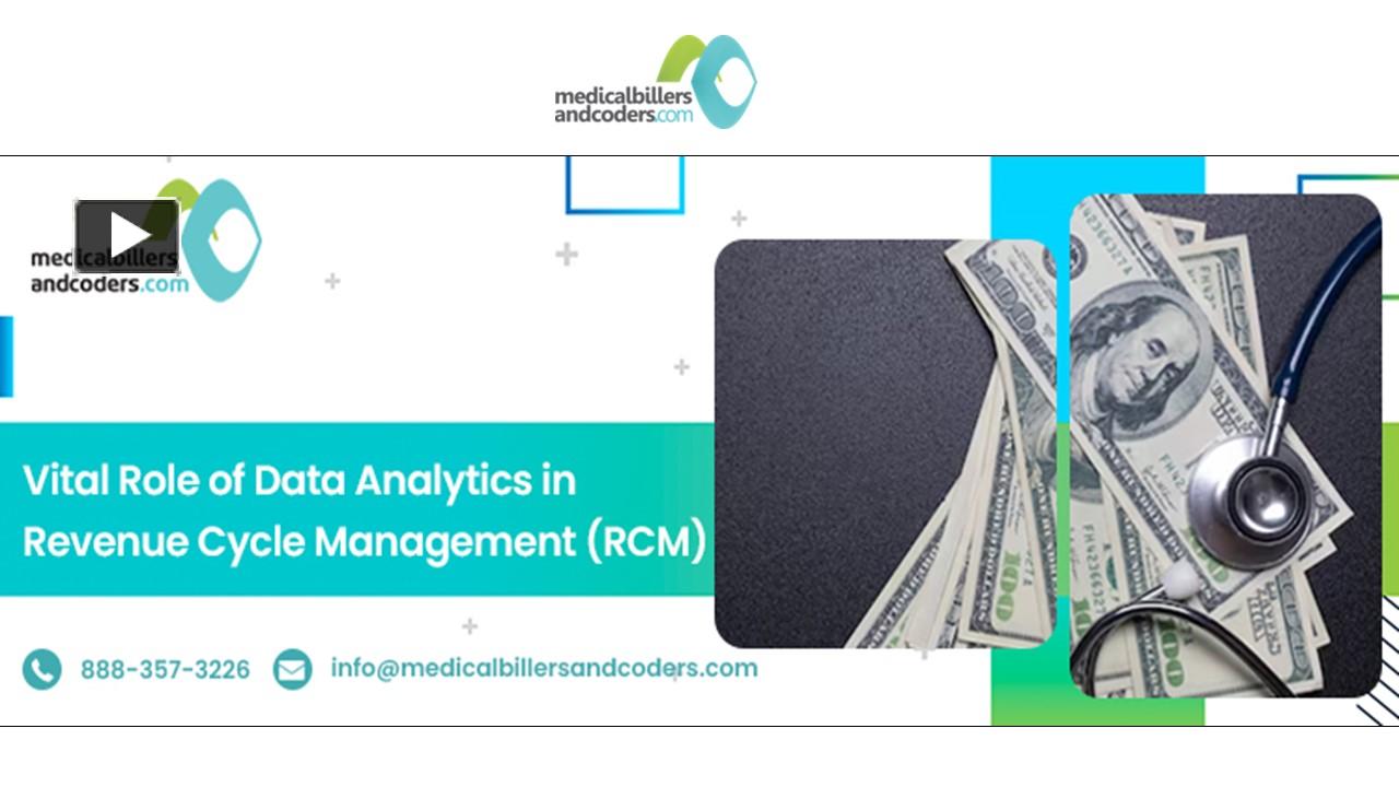 Vital Role of Data Analytics in Revenue Cycle Management (RCM) presentation | free to download