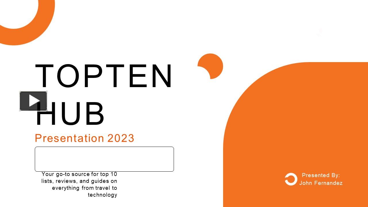 PPT – 3rd Presentation For TopTenHub PowerPoint presentation | free to view - id: 97cc39-ZDZmZ