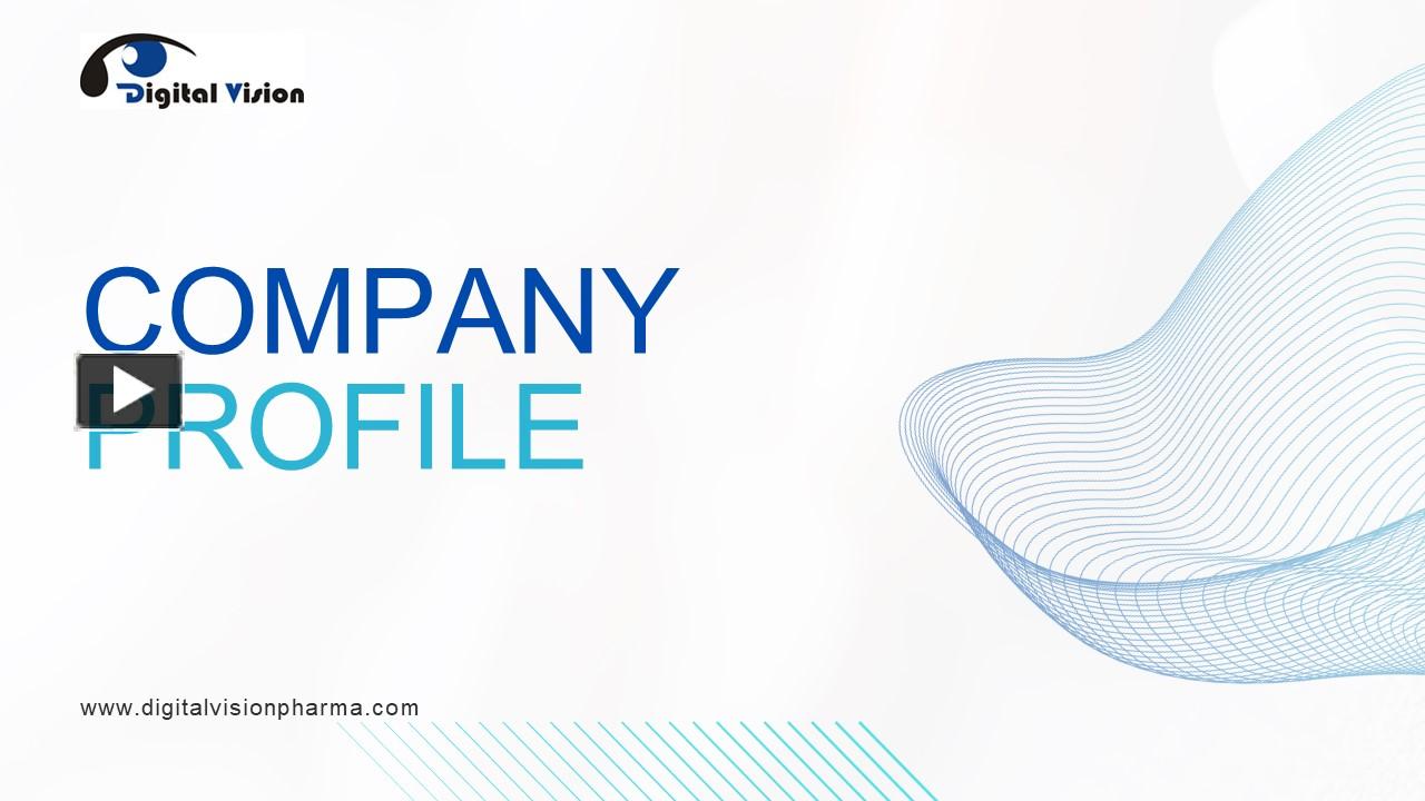 PPT – Digital Vision Pharma Company Introduction PowerPoint presentation | free to download - id ...