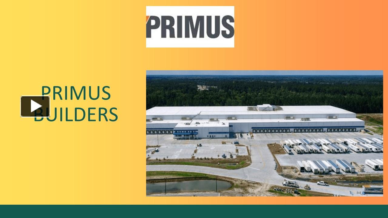 PPT – Primus Builders: Pioneering Warehousing Automation Companies PowerPoint presentation ...