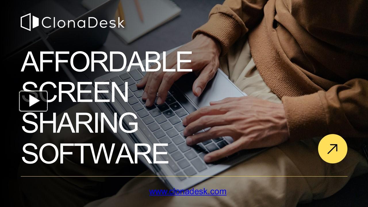 PPT – ClonaDesk: Affordable screen-sharing software PowerPoint presentation | free to download ...
