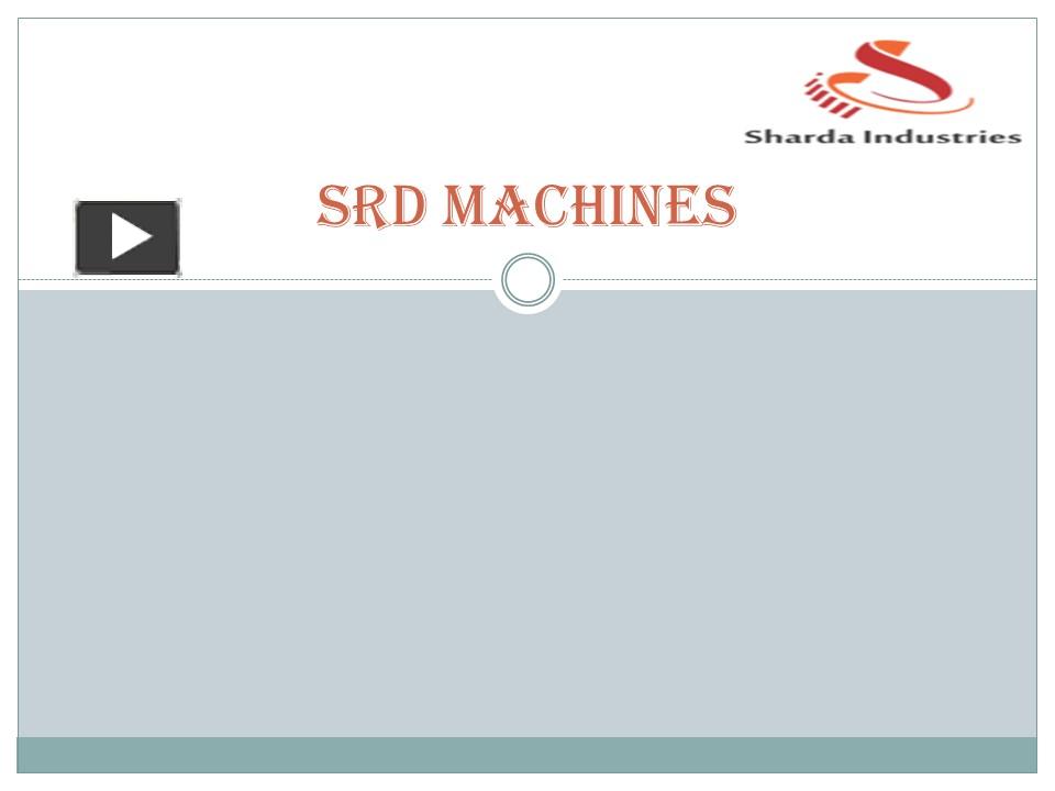 PPT – SRD Machines Bearing Turning Machines Manufacturers PowerPoint presentation | free to ...