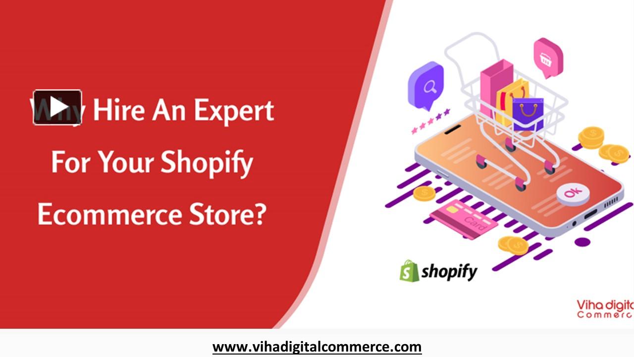 Hire Dedicate Shopify Developers for Your Shopify Store presentation | free to download