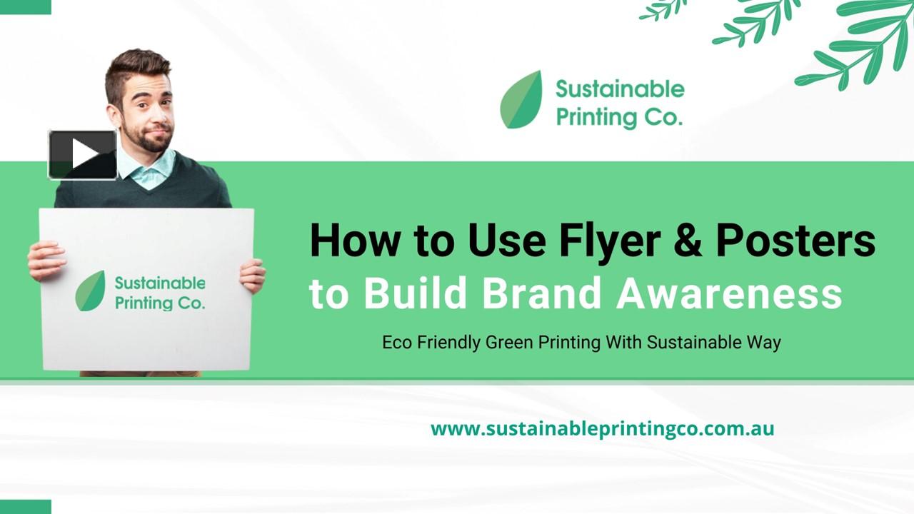 PPT – Eco-Friendly Flyers & Posters Printing | Sustainable Printing (1) PowerPoint presentation ...