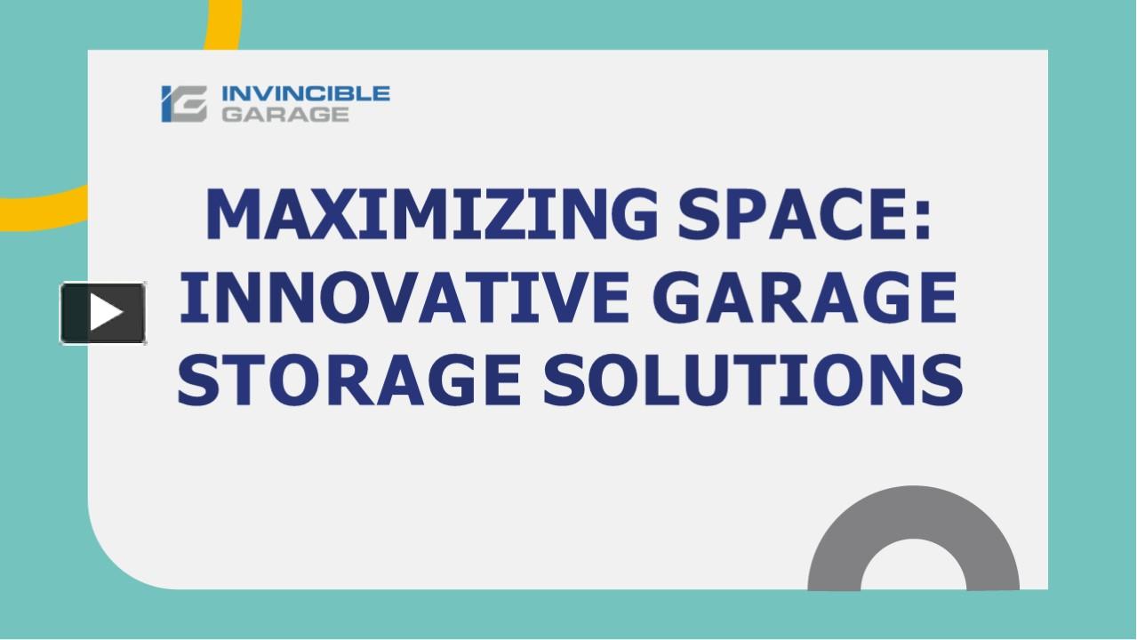 PPT – Maximizing Space: Innovative Garage Storage Solution (1) PowerPoint presentation | free to ...