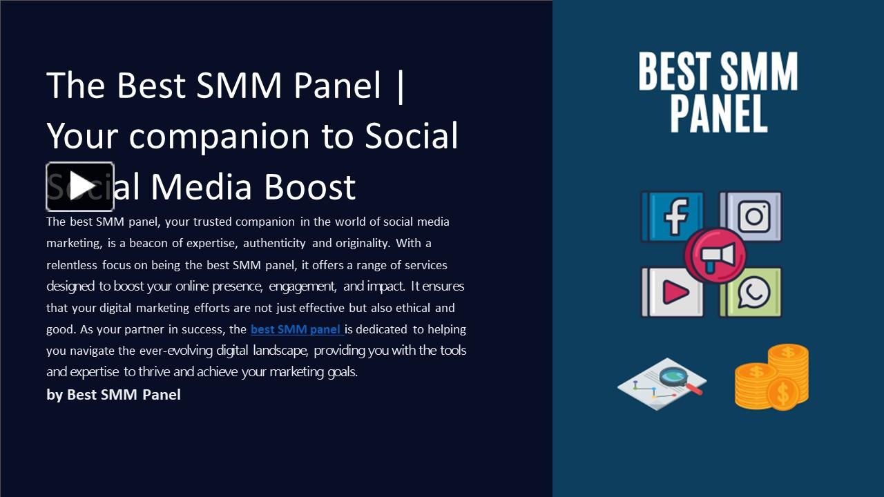 PPT – The Best SMM Panel | Your companion to Social Media Boost PowerPoint presentation | free ...