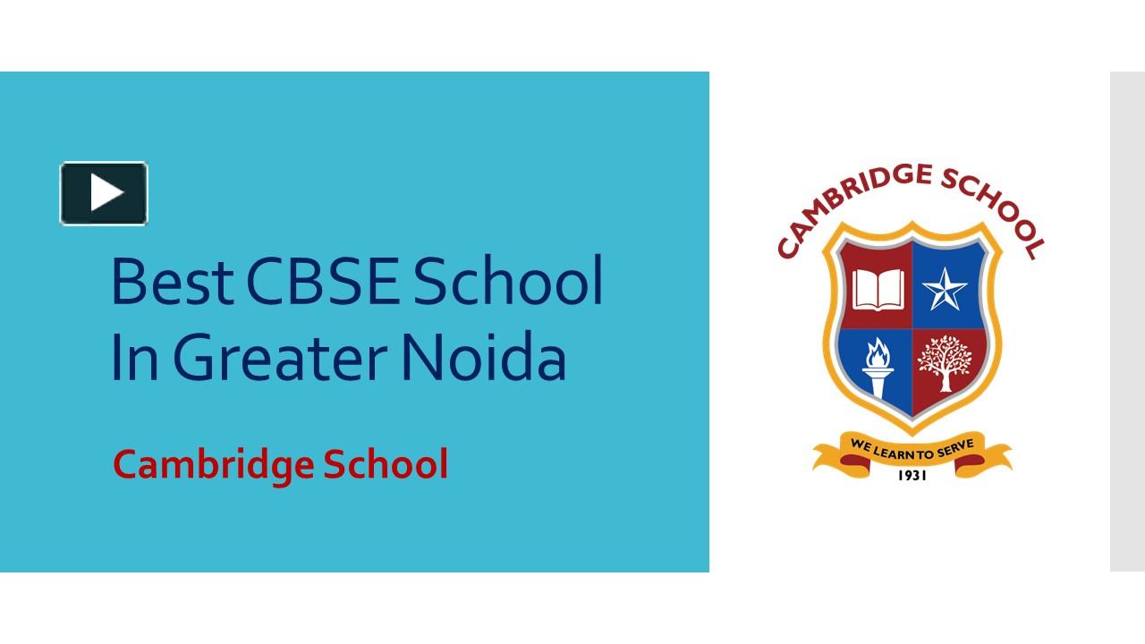 PPT – Best CBSE School in Greater Noida (2) PowerPoint presentation | free to download - id ...