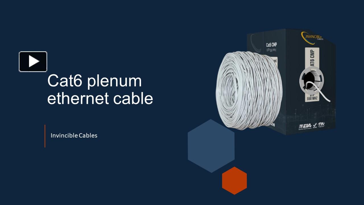 PPT – Cat6 plenum ethernet cable PowerPoint presentation | free to download - id: 97e1c4-YjdjZ
