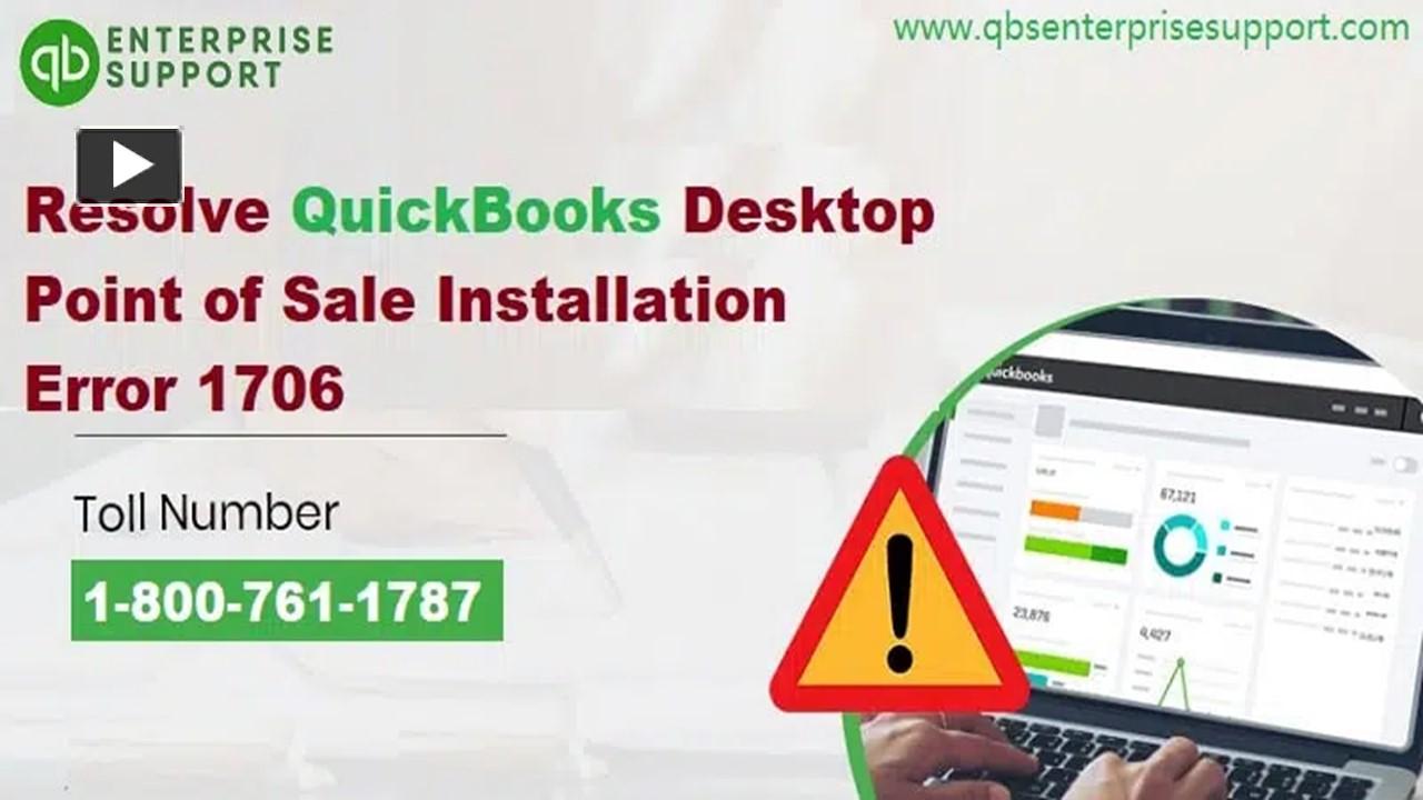 PPT – Strategies to Fix QuickBooks Error Code 1706 PowerPoint presentation | free to download ...