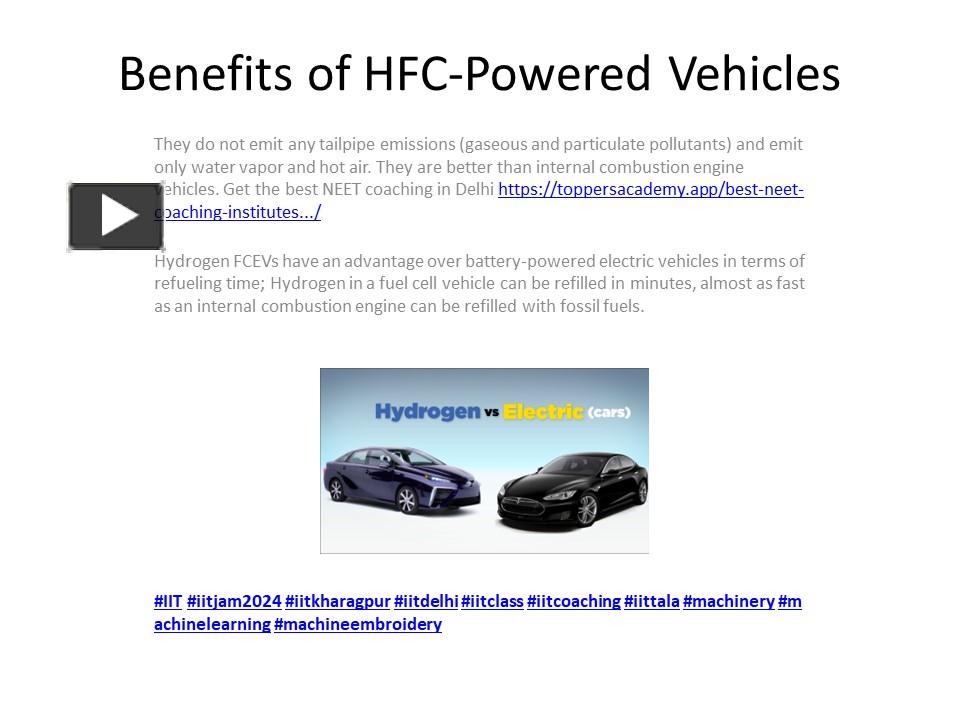 PPT – Benefits of HFC-powered vehicles PowerPoint presentation | free to download - id: 97e439-OGUxY
