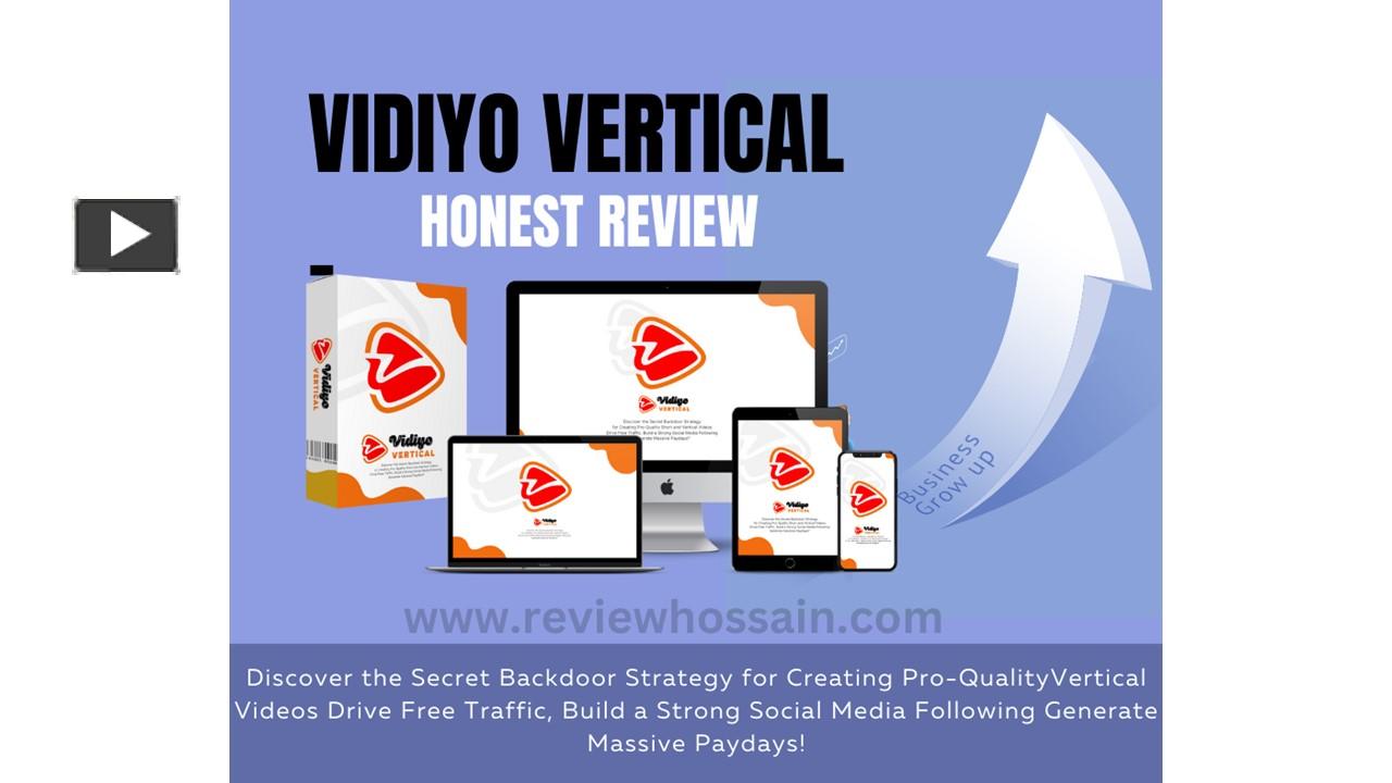 PPT – Vidiyo Vertical Review For Limited Time PowerPoint presentation | free to download - id ...