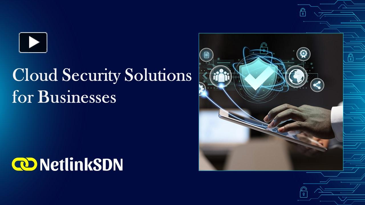 Cloud Security Solutions for Businesses presentation | free to download