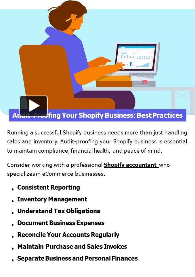 PPT – Audit-Proofing Your Shopify Business: Best Practices PowerPoint presentation | free to ...