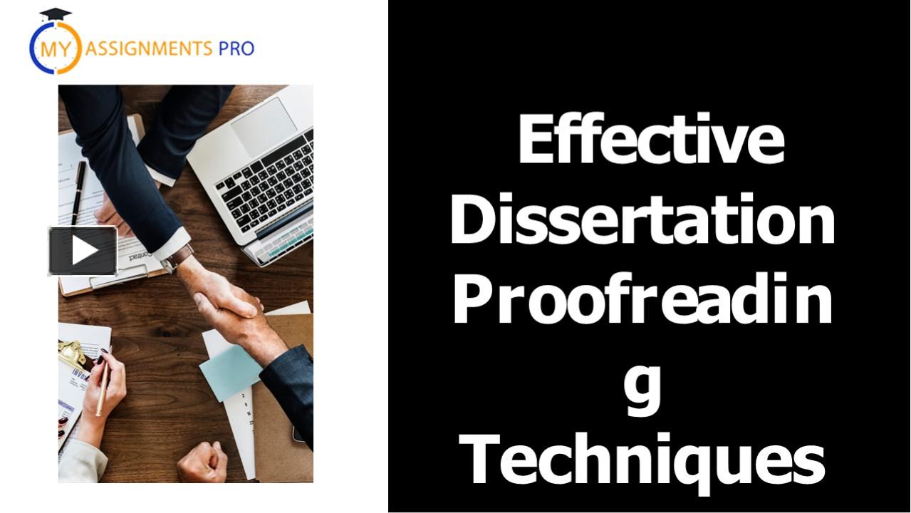 PPT – Crafting an Effective Dissertation Abstract PowerPoint presentation | free to download ...