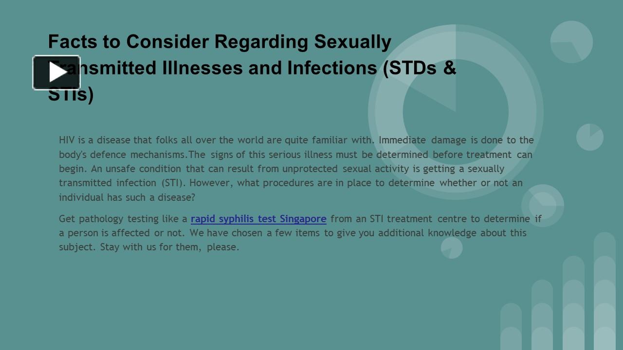 PPT – Facts to Consider Regarding Sexually Transmitted Illnesses and ...
