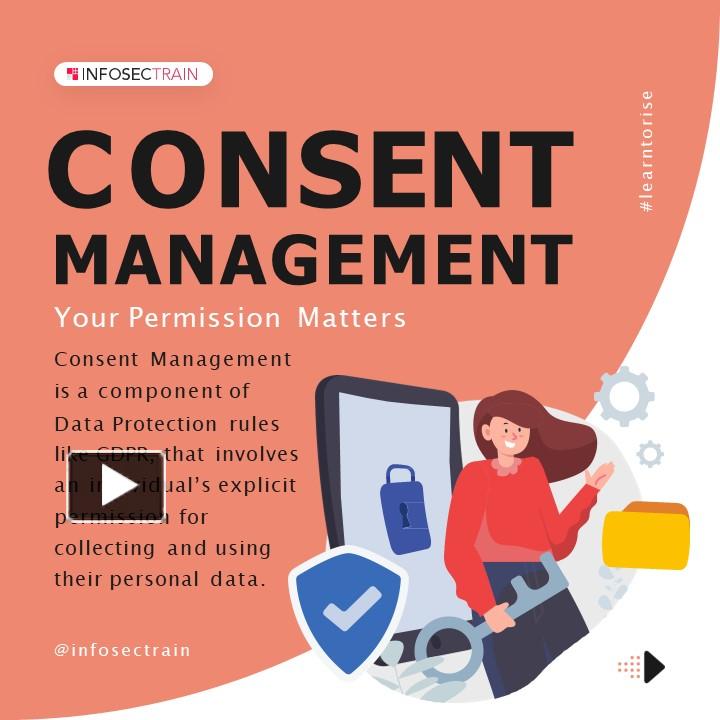 Consent Management - Your Permission Matters presentation | free to download