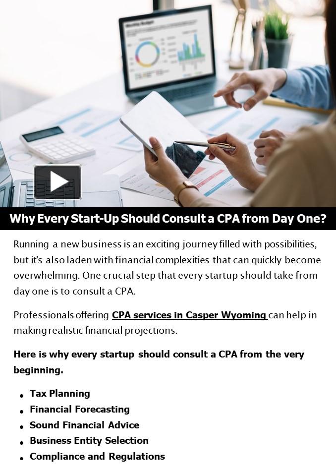 PPT – Why Every Start-Up Should Consult a CPA from Day One? PowerPoint presentation | free to ...