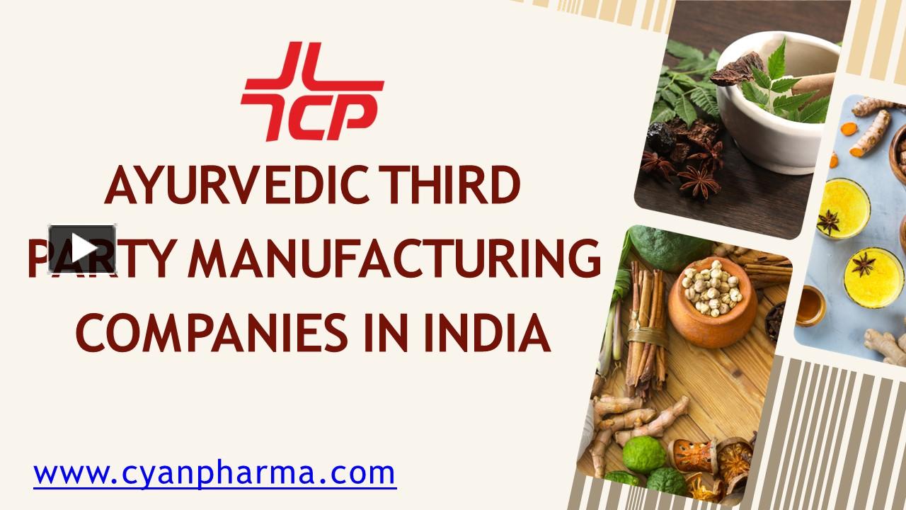 PPT – Ayurvedic Third Party Manufacturing Companies in India PowerPoint presentation | free to ...