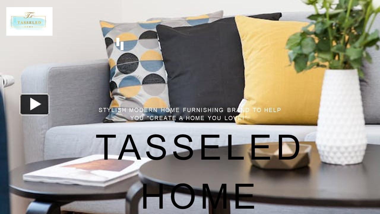 PPT – Tasseled Home Elegance - Placemats, Bedsheets, and Stylish Table Runners PowerPoint ...