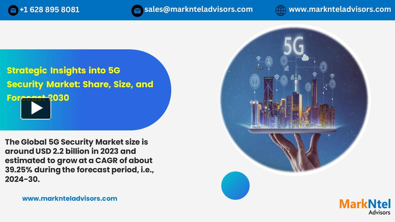 PPT – Global 5G Security Market Research Report: Forecast (2024-2030) PowerPoint presentation ...