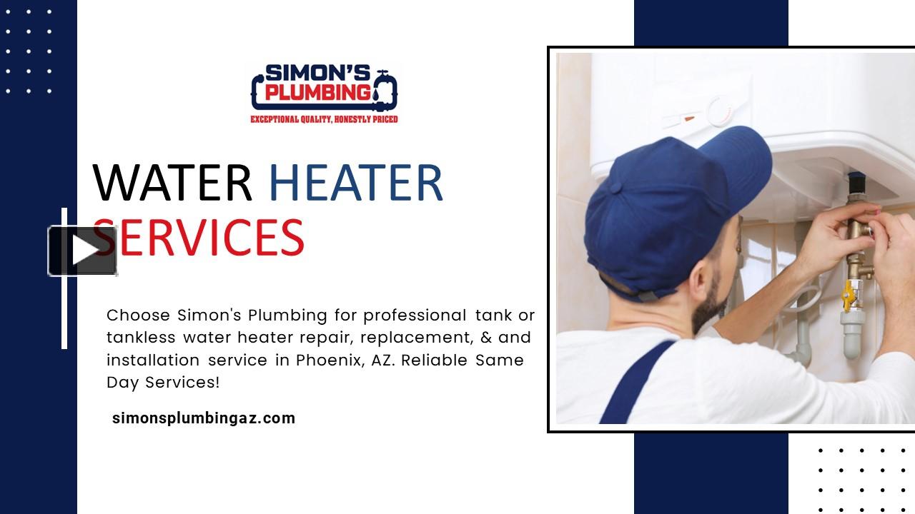PPT – 24/7 Local Plumber in Phoenix, AZ | Simon's Plumbing PowerPoint presentation | free to ...