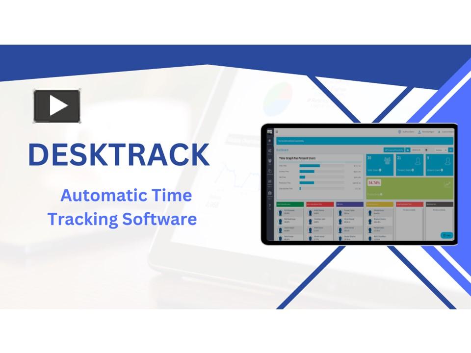 DeskTrack: Automatic Time Tracking Software presentation | free to download