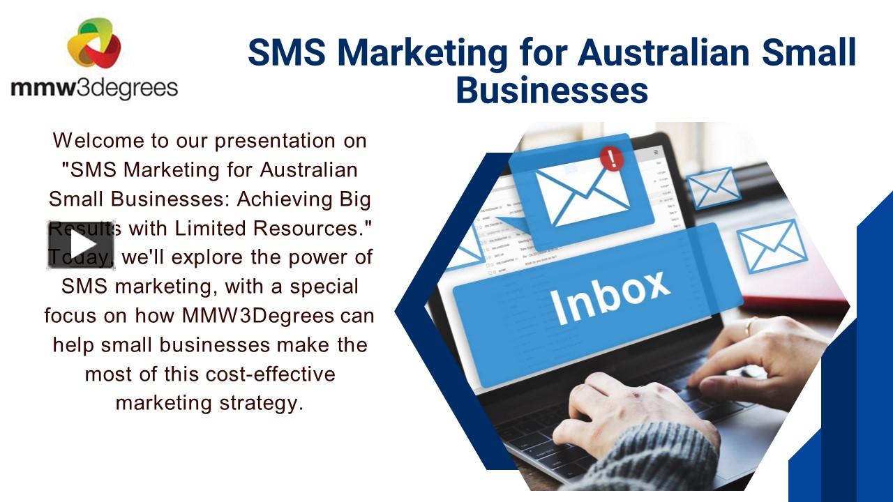 PPT – SMS Marketing for Australian Small Businesses PowerPoint presentation | free to download ...