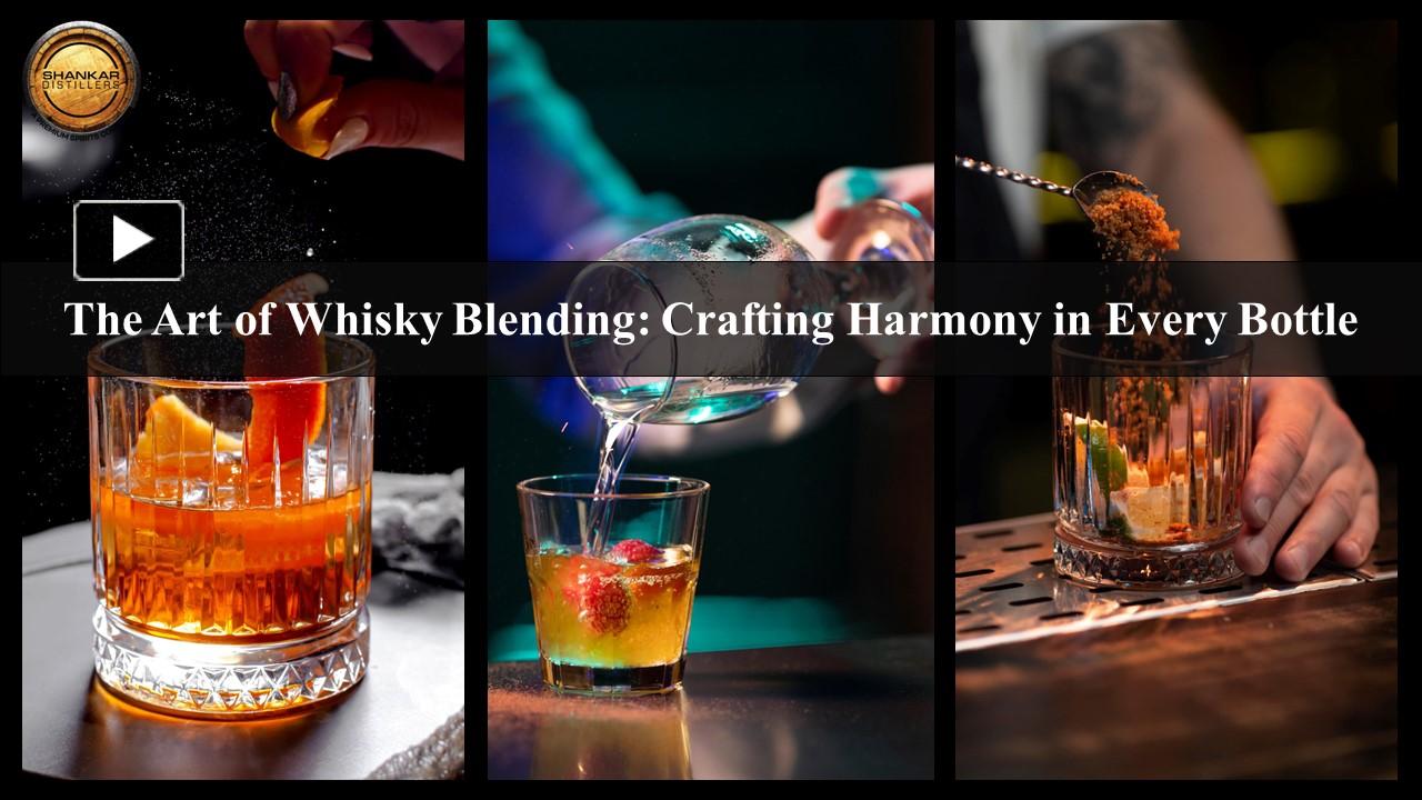 Tasting Tradition: The Craft of Whisky Blending Explored presentation | free to download