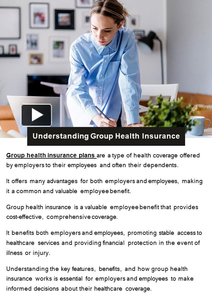 PPT – Understanding Group Health Insurance PowerPoint presentation ...