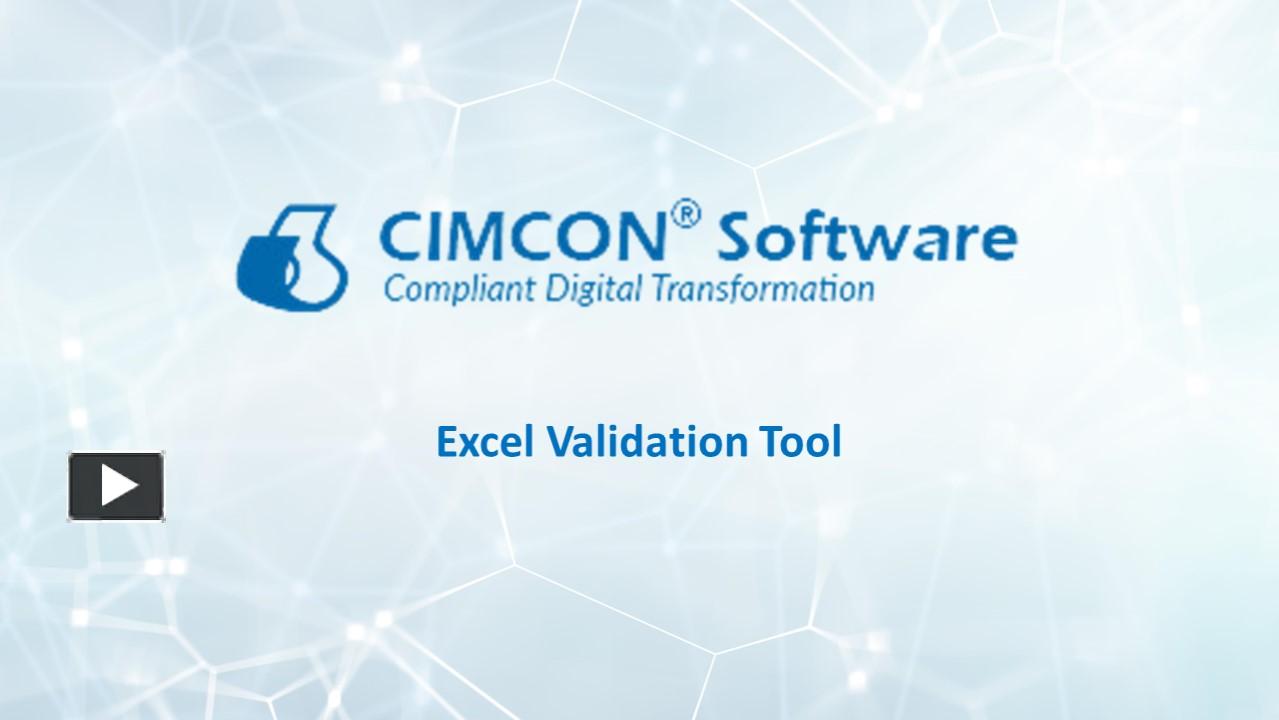 PPT – Part11Solutions - Excel Validation Tool PowerPoint presentation | free to download - id ...