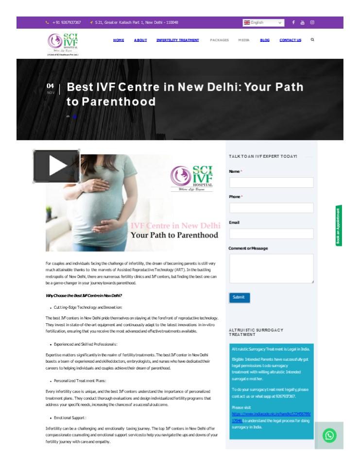 PPT – Best IVF Centre in New Delhi: Your Path to Parenthood PowerPoint presentation | free to ...