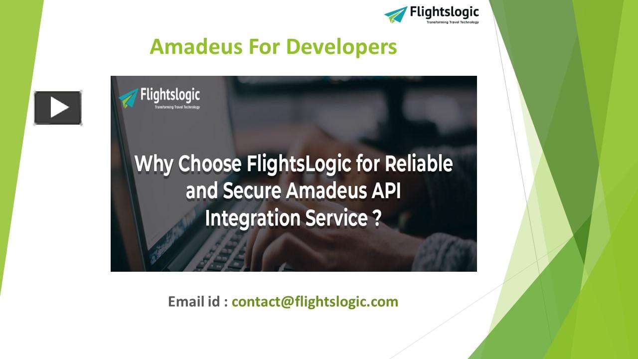 PPT – Amadeus For Developers PowerPoint presentation | free to download - id: 980d54-Y2M4Z